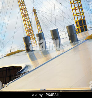 Ventilation system at O2 Arena, Greenwich, London, England, United ...