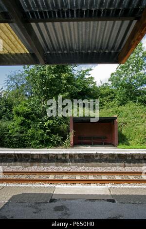 Elton and Orston railway station in Nottinghamshire, which has been ...