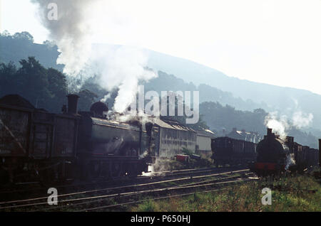 Saddle tank steam engine at GWR Museum Coleford Gloucestershire UK ...