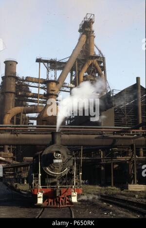 Blast furnace at Anshan Iron & Steel Works China Stock Photo - Alamy