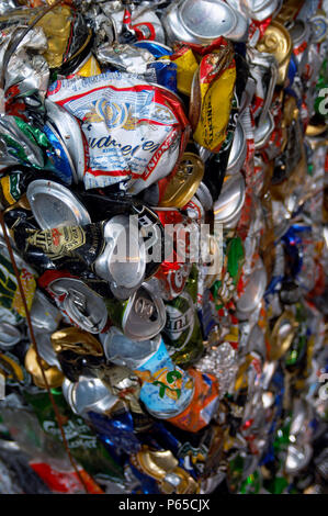Recycling bail ready to be processed Stock Photo - Alamy