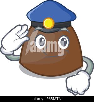 Detective chocolate sugar candy cute cartoon character holding ...