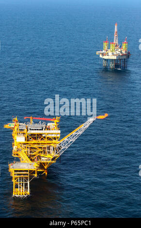 Angostura Oil Platform, Trinidad Stock Photo - Alamy