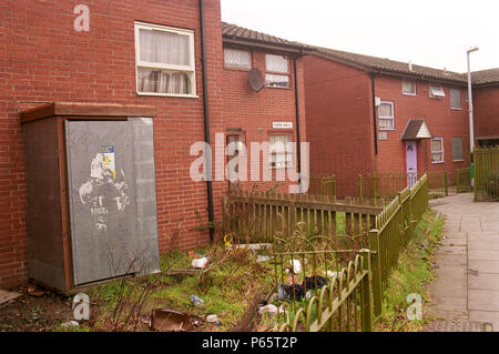 Cardroom estate, Ancoats, Manchester. Renamed New Islington in 2002 ...