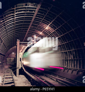 The Angel Underground Tube train station on the Northern Line in ...
