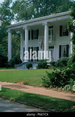 Pre-civil war (antebellum) private house. Madison, Georgia, USA Stock ...