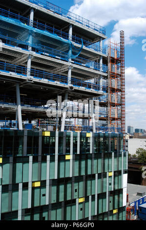 Palestra building under construction, now home to TfL, Southwark ...
