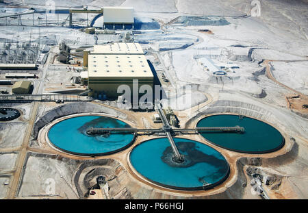Copper flotation tanks Stock Photo - Alamy