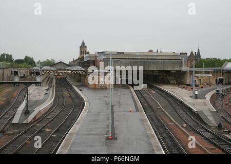 General overview of Perth station, Perthshire. 2007 Stock Photo - Alamy