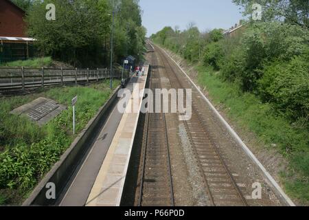 General view of Bilbrook station, Staffordshire. 2007 Stock Photo - Alamy