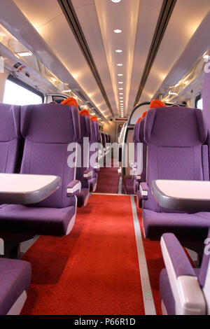 Interior of Midland Main Line Meridian, Standard Class. 2004 Stock ...
