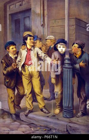 The First Cigar Stock Photo - Alamy