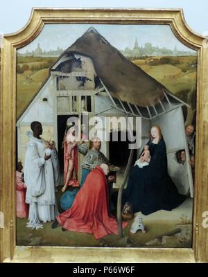 Adoration of the Magi, Hieronymus Bosch, circa 1475,Metropolitan Museum of Art, Manhattan, New ...