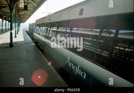 A One Anglia service for Cambridge, formed of a Class 170 Turbostar ...