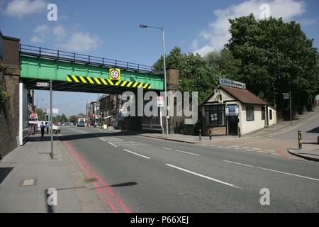 Entrance to Smitham station, Greater London. 2007 Stock Photo - Alamy