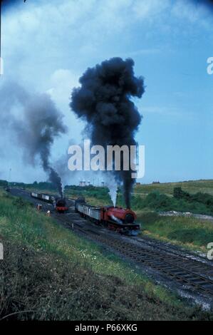 With Drakelow Power Station in the background, Hunslet Austerity No. 1 ...