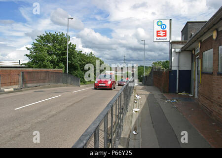 Entrance to Duddeston station, Birmingham. 2007 Stock Photo - Alamy