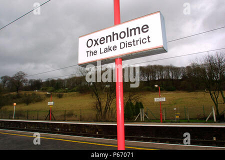 Oxenholme The Lake District Railway Station Stock Photo: 28152023 - Alamy