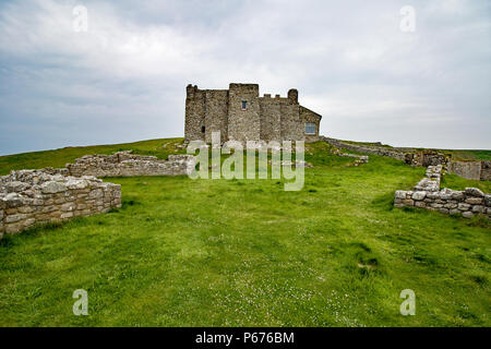 The Castle on Lundy Island, Devon, England, UK Stock Photo - Alamy
