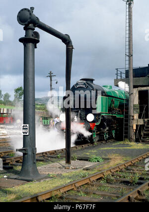 The Coaling Tower at Carnforth Locomotive Depot 1 August 1968 Stock ...
