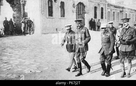 British General; Lord Kitchener at Gallipoli in 1915 during the first ...