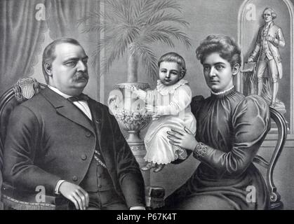 President Grover Cleveland Stock Photo - Alamy