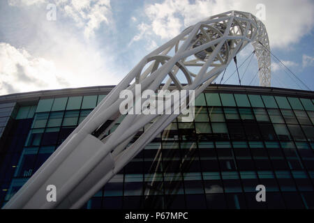 Wembley Stadium was designed by architects HOK Sport and Foster ...