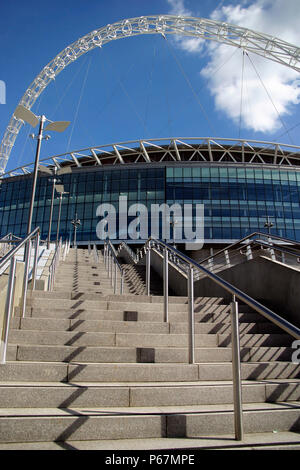 Wembley Stadium was designed by architects HOK Sport and Foster ...