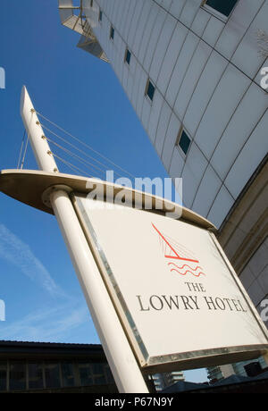 The five star Lowry Hotel, Chapel Wharf, adjacent to The Edge, an ...