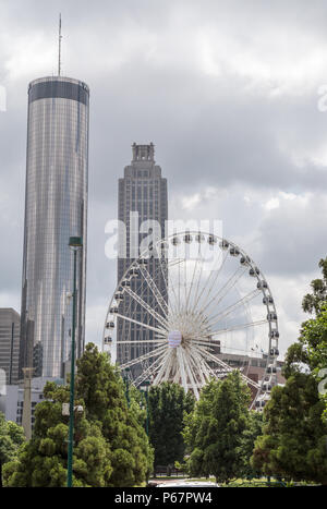 SkyView Atlanta (Ferris Wheel Stock Photo - Alamy