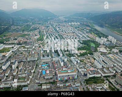 June 27, 2018 - Ji'An, Ji'an, China - Ji'an, CHINA-27th June 2018:The ...