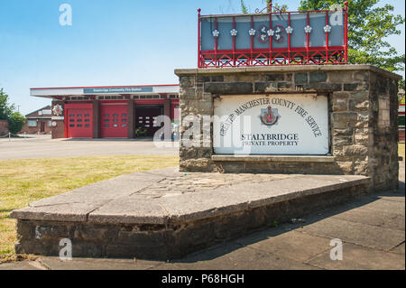 Stalybridge Fire Station, Greater Manchester, UK. 29th June, 2018 ...