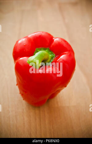 red bell pepper Capsicum annuum Stock Photo - Alamy