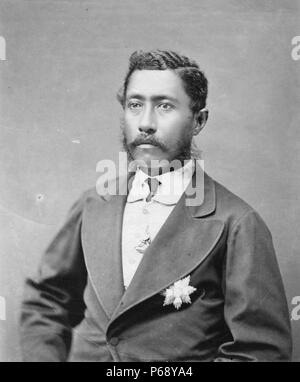 King William Charles Lunalilo c. 1873 Stock Photo - Alamy