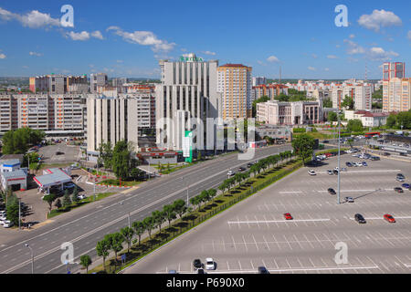 Kazan, Tatarstan, Russia - Jun 21, 2018: City and thoroughfare Stock ...