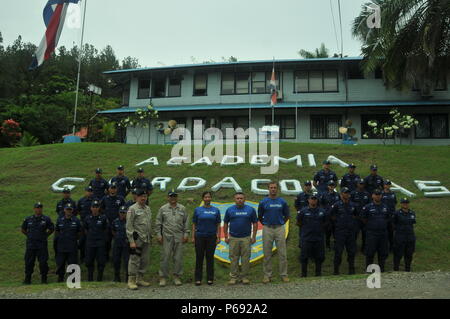 QUEPOS, COSTA RICA - Twenty-two Costa Rican Guarda Costas attended a ...