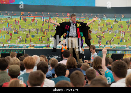 Chalke Valley History Festival, Wiltshire, UK, 26 June 2018, school ...