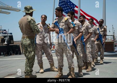 USCG Maritime Law Enforcement Specialist rating badge Stock Photo - Alamy