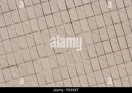 Old Soviet beige wall tiles. The texture of the classical outer tile ...