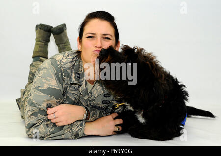 U.S. Air Force Capt. Jenna Dolata, 15th Airlift Squadron pilot ...