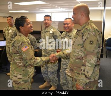 Col. Toni Glover, 650th Regional Support Group commander, 311th ...