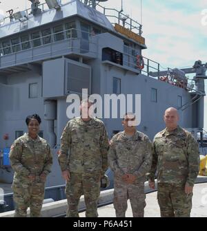Col. Toni Glover, 650th Regional Support Group commanding officer ...