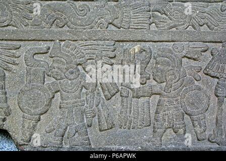 Cuauhxicalli de Moctezuma Ilhuicamina. Cultura Mexica. Museo Nacional ...