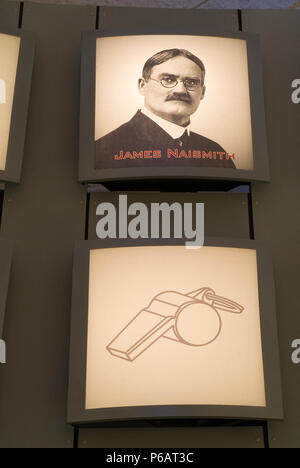 Photograph of James Naismith (inventor of basketball), Naismith ...