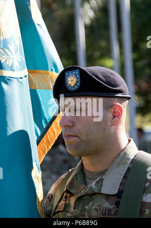 Brig. Gen. Milford 'Beags' Beagle Jr., Fort Jackson commander salutes ...
