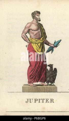 Jupiter, is the god of the sky and thunder and king of the gods in ...