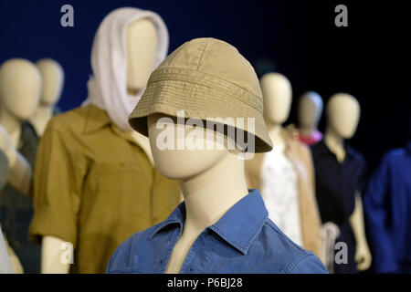 A round brimless hat commonly named Tembel Hat which was commonly worn ...