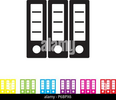 office binders icon Stock Vector Image & Art - Alamy