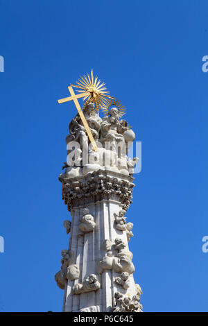 Hungary, Budapest, Holy Trinity Column Stock Photo - Alamy