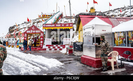 old baba mandir dedicated to harbhajan singh, popular tourist place in east sikkim near doklam ...